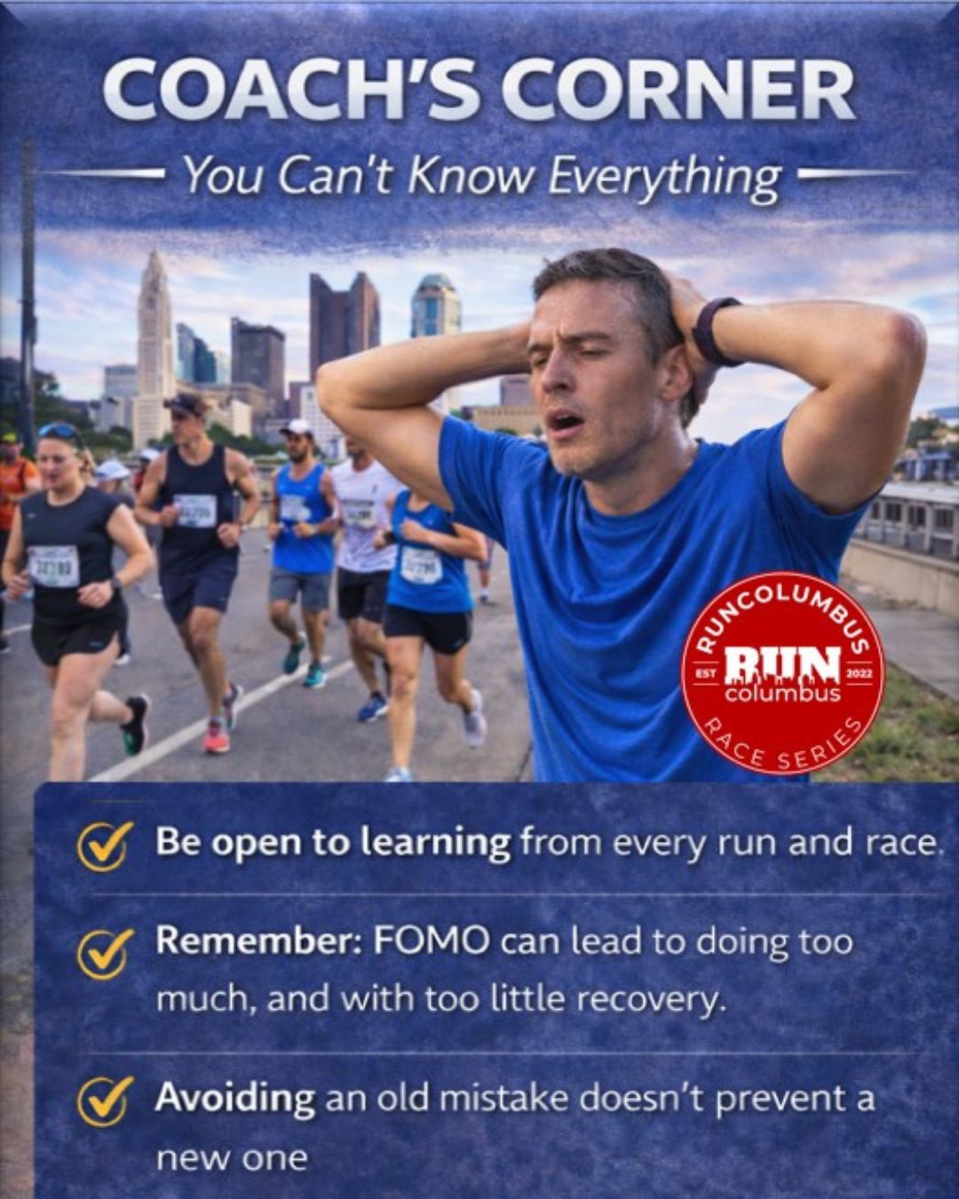 You Can’t Know Everything with Coach Chris - RUNColumbus Race Series