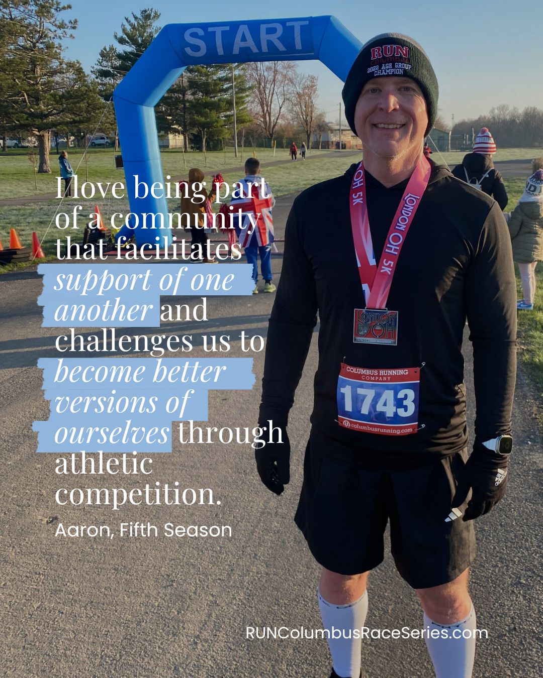 Athlete Spotlight: Aaron Sinclair - RUNColumbus Race Series